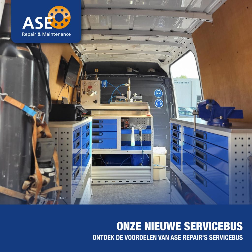 ASE Repair - Introduceert een nieuwe service, de ASE Repair Servicebus!